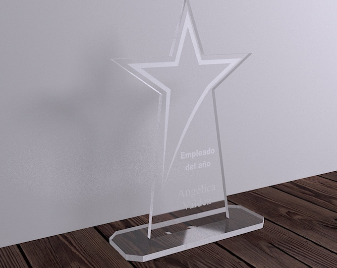 Custom Trophy Custom Award Engraved Plaque Custom Acrylic Award Plaque