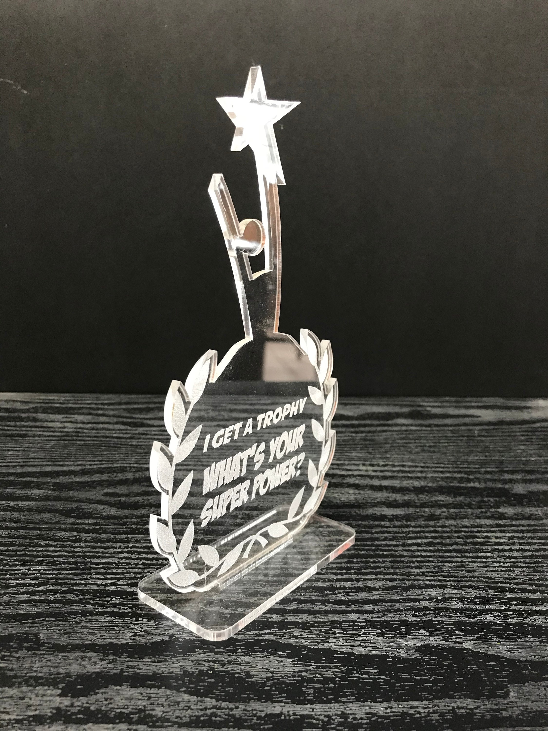 Trofeo personalizado Placa de premios personalizados | Etsy