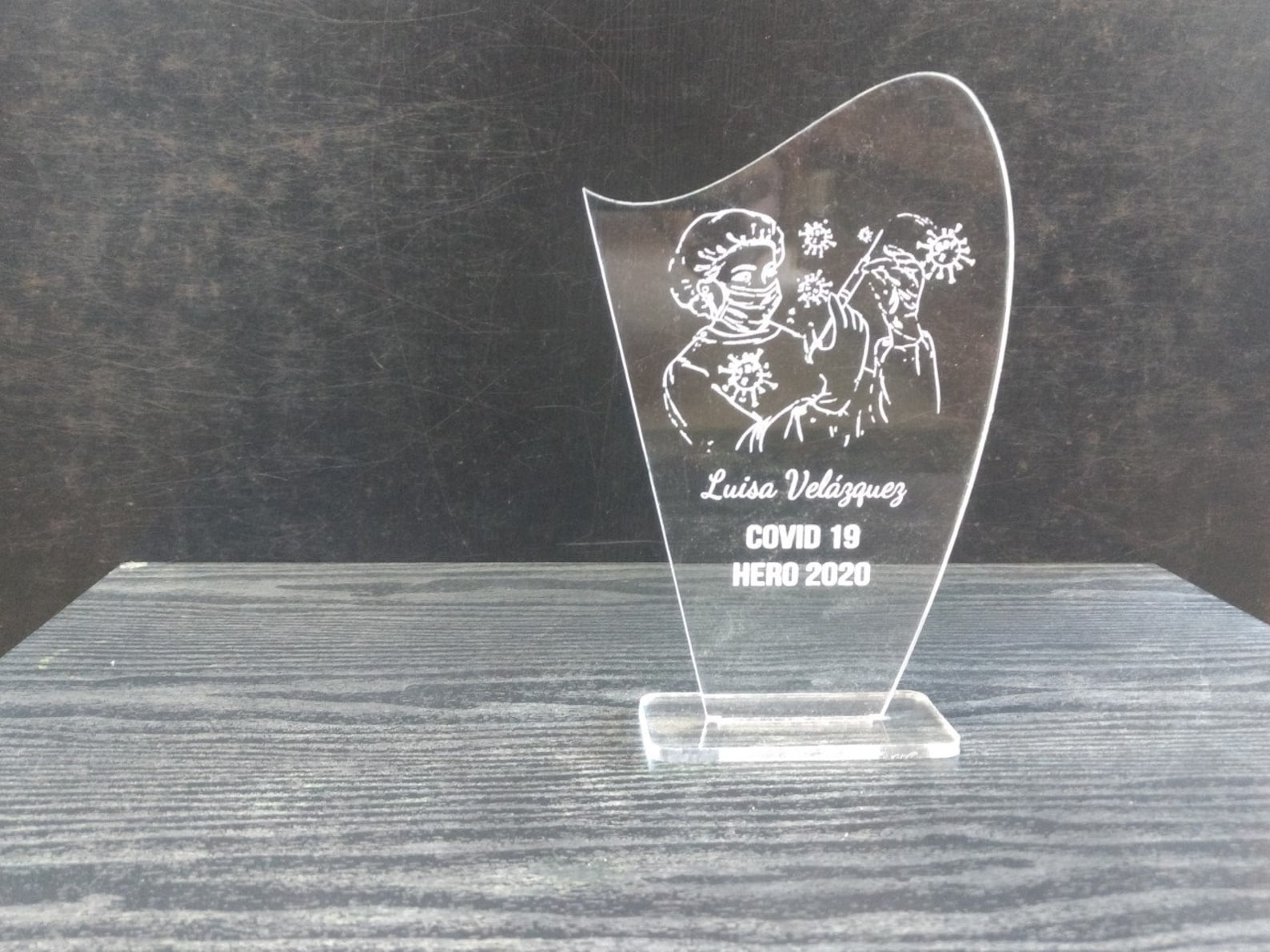 Custom Trophy | Custom Award Plaque | Engraved Award | Engraved Acrylic ...