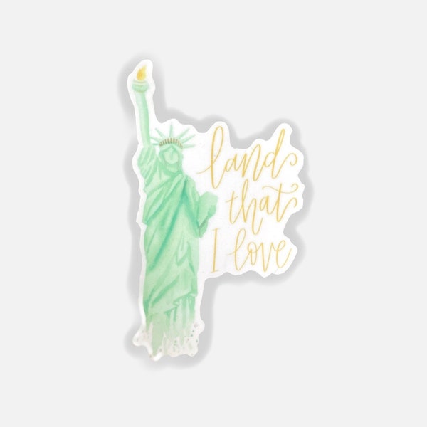 Lady Liberty Sticker - Etsy