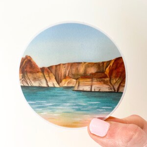 Lake Powell Sticker, Utah Vinyl Sticker, Boating Sticker, Arizona ...
