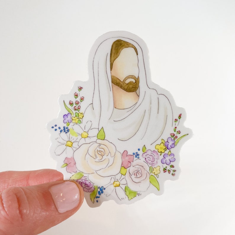 Jesus Christ sticker bible sticker journal sticker | Etsy