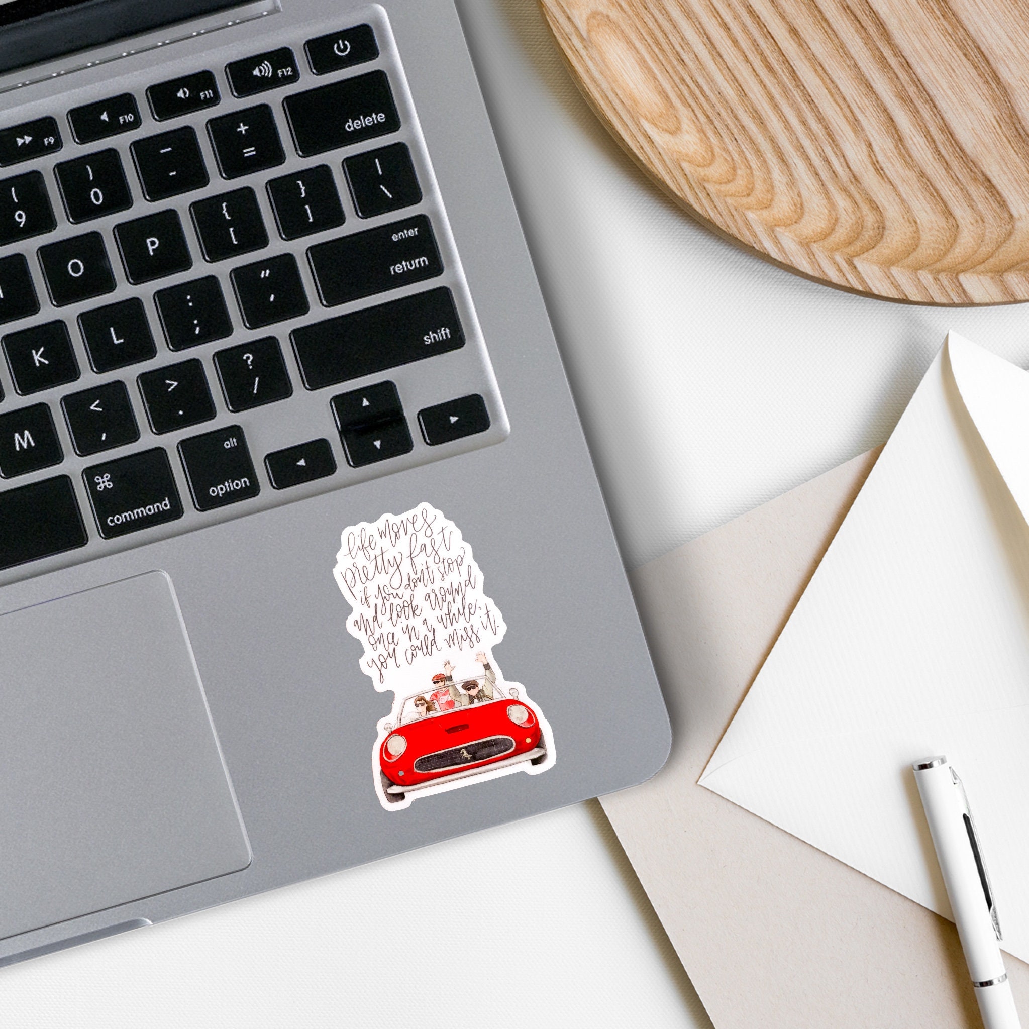 Ferris Buellers Day off Quote Vinyl Sticker Inspirational - Etsy