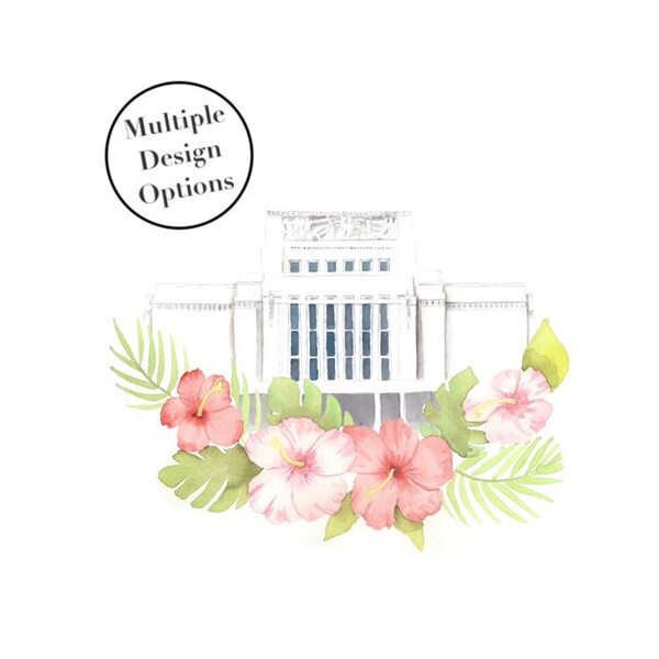 Hawaii Temple - Etsy