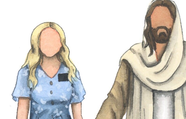 DIGITAL DOWNLOAD Missionary Watercolor Sister Missionary - Etsy
