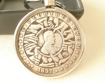 Lincoln Key Ring - Etsy