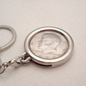 Personalized Half Dollar Key Chain Engraved Gift for Best Friends ...