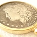 Morgan Dollar 1881 Silver Coin Key Chain, His and Hers, Wedding Gift ...