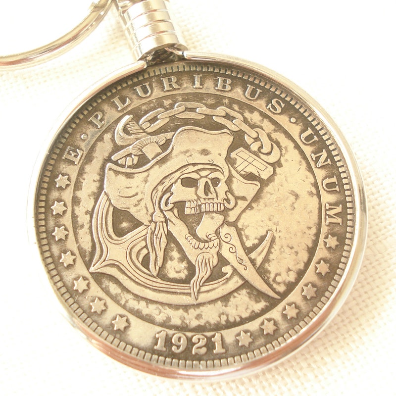 Morgan Skeleton Coin - Etsy