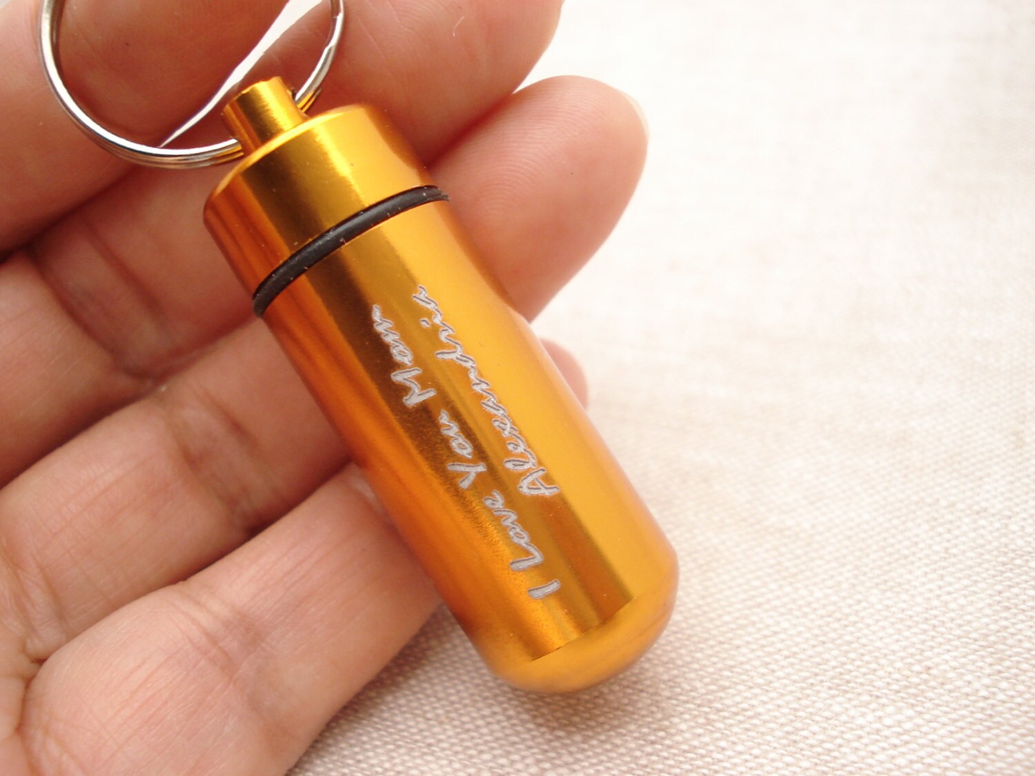 Personalized Pill Case With Key Chain...custom Engraved Key Ring, Best ...