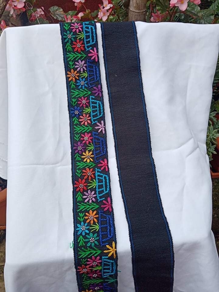 Cinturón maya guatemalteco vintage auténtico Faja tejido a | Etsy