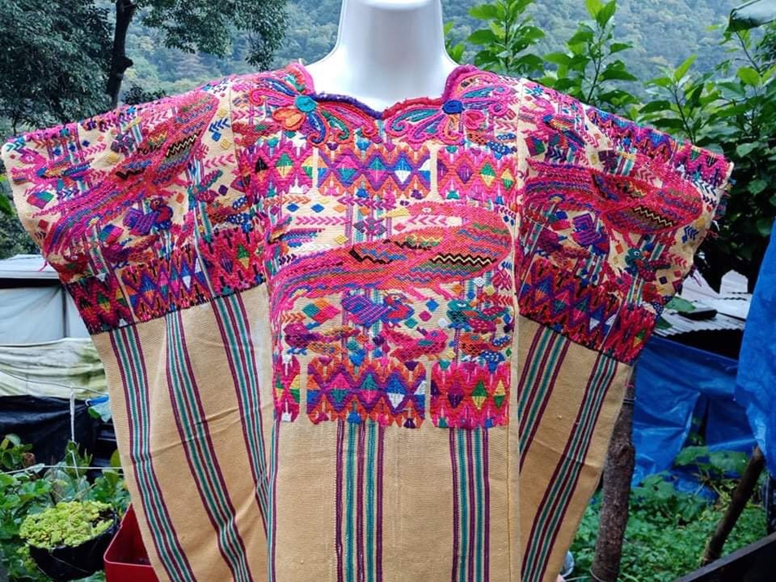 Vintage Guatemalan Mayan Huipil Chichicastenango Circa | Etsy