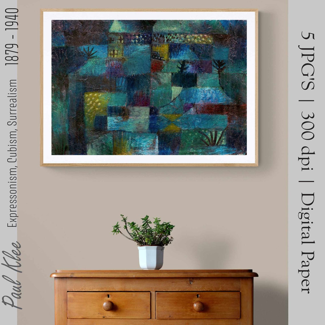 Paul Klee Set Paul Klee Printable Paul Klee Poster Paul - Etsy