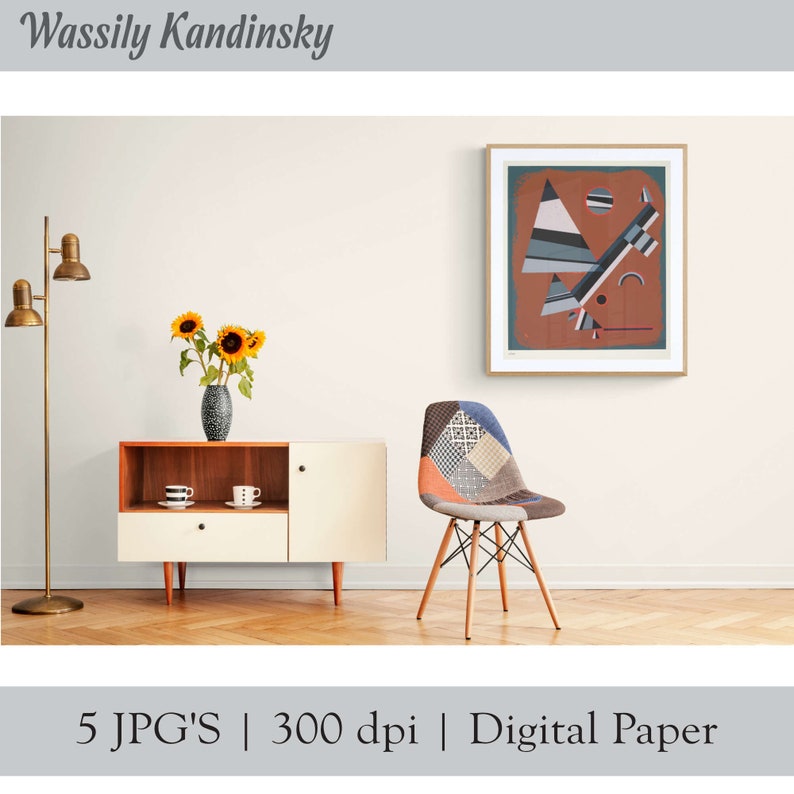 Kandinsky Set, Kandinsky Printable, Kandinsky Poster, Kandinsky Print ...