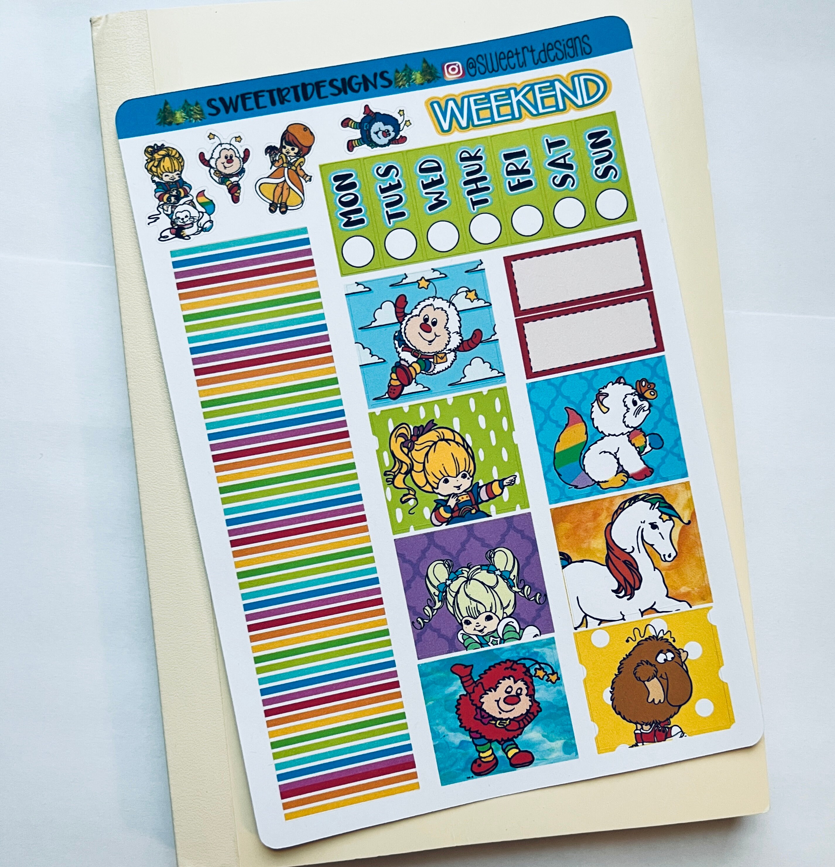 Hobonichi COUSINS Sticker Kit - Etsy