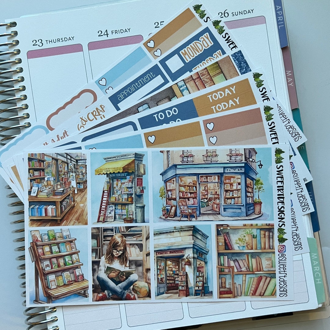 Deluxe Weekly Planner Sticker Kit - Etsy