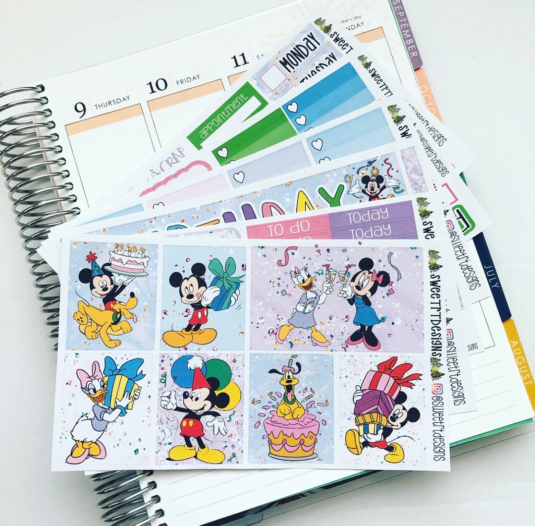 Deluxe Weekly Planner Sticker Kit - Etsy