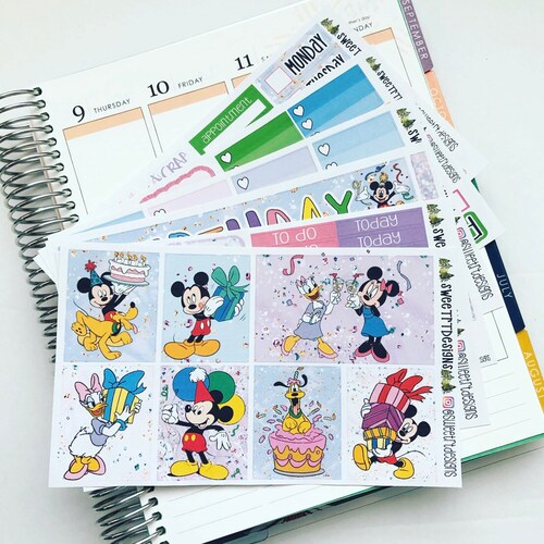 Deluxe Weekly Sticker Kit | Etsy