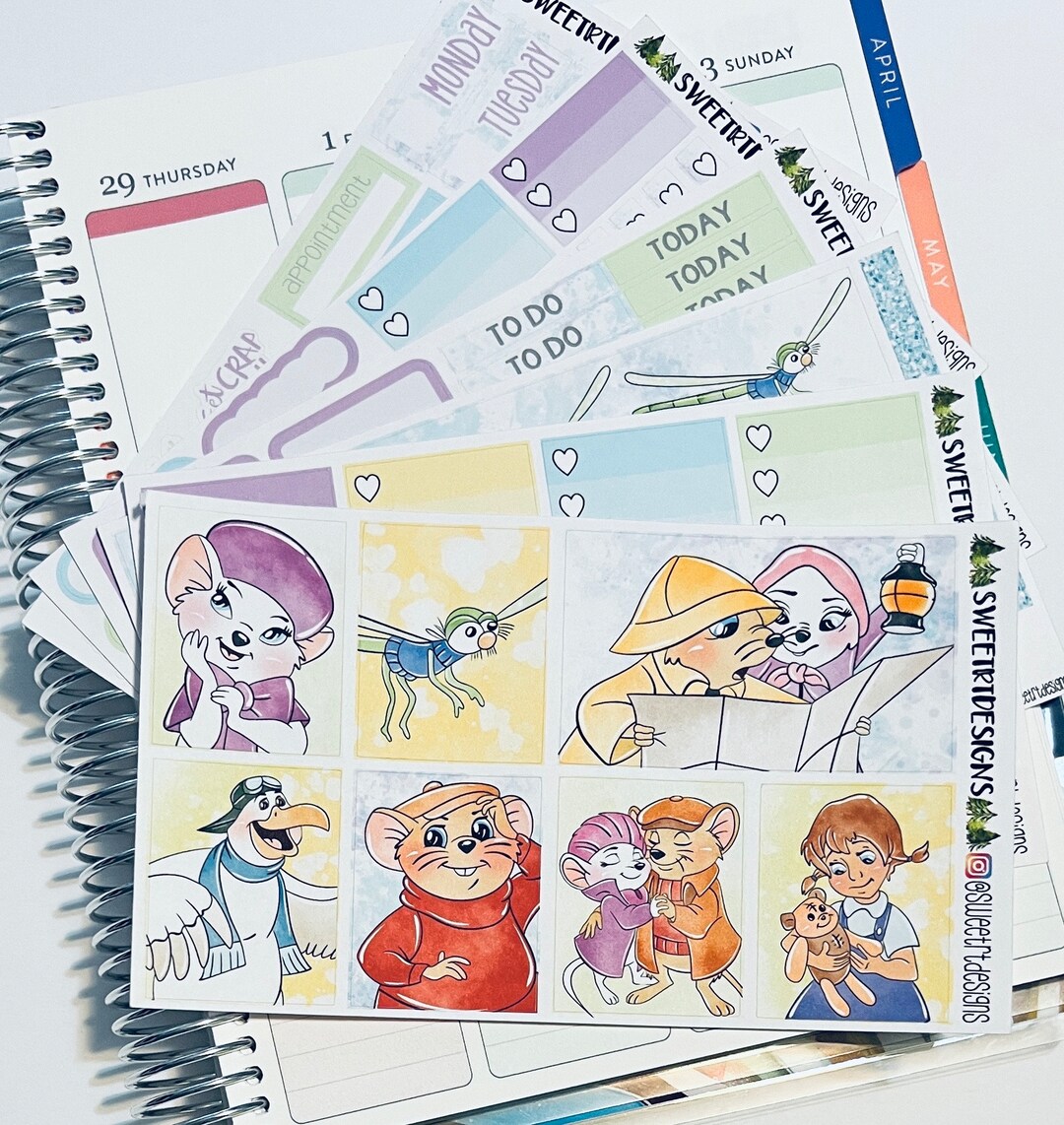 Deluxe Weekly Planner Sticker Kit - Etsy