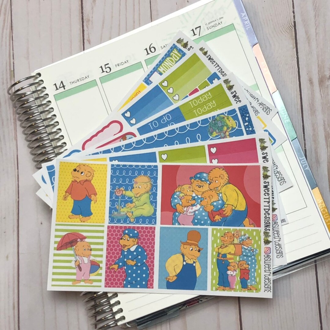 Deluxe Weekly Planner Sticker Kit - Etsy
