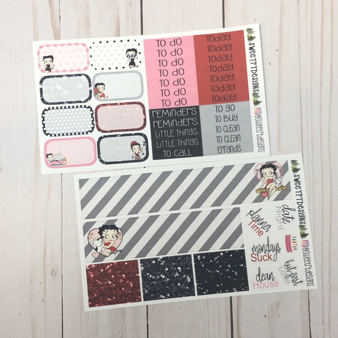 Deluxe Weekly Planner Sticker Kit | Etsy