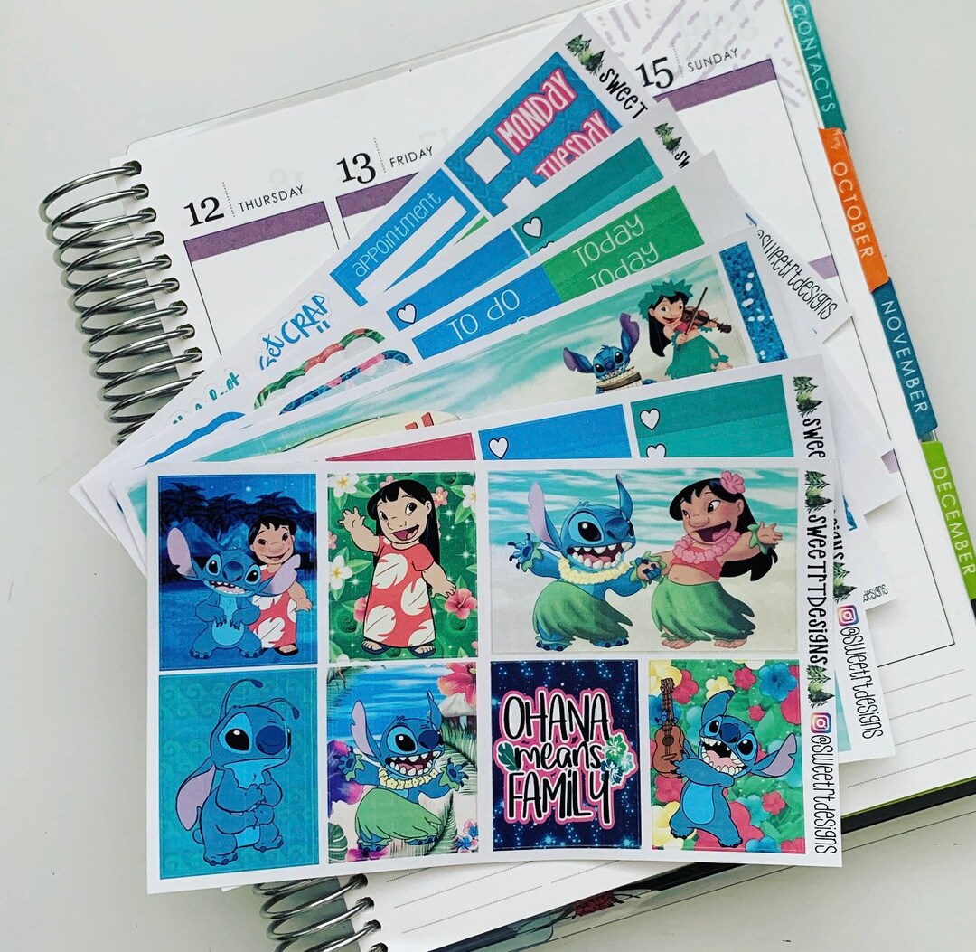 Deluxe Weekly Sticker Kit - Etsy