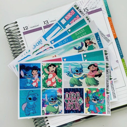 Deluxe Weekly Sticker Kit - Etsy