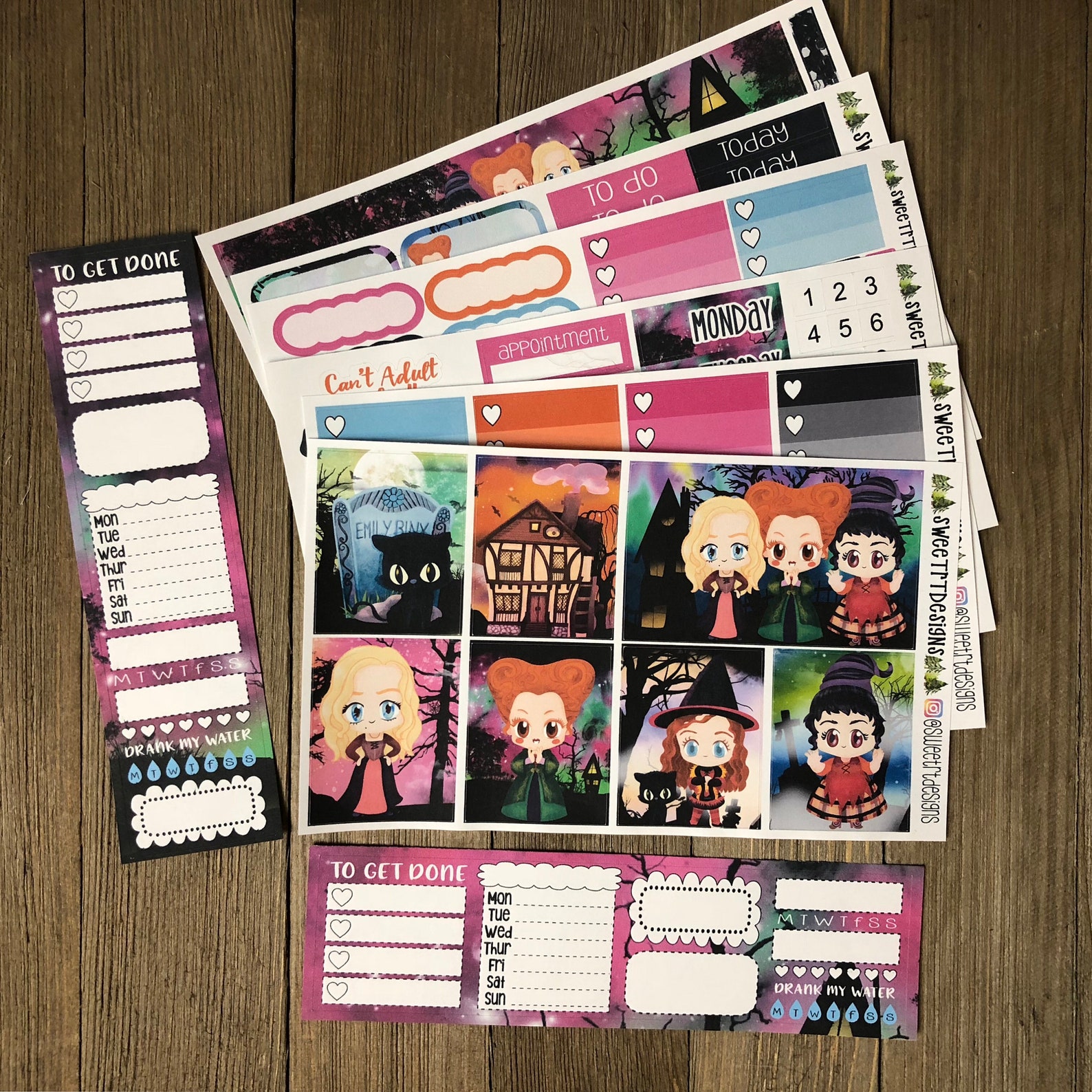 Deluxe Weekly Planner Sticker Kit - Etsy