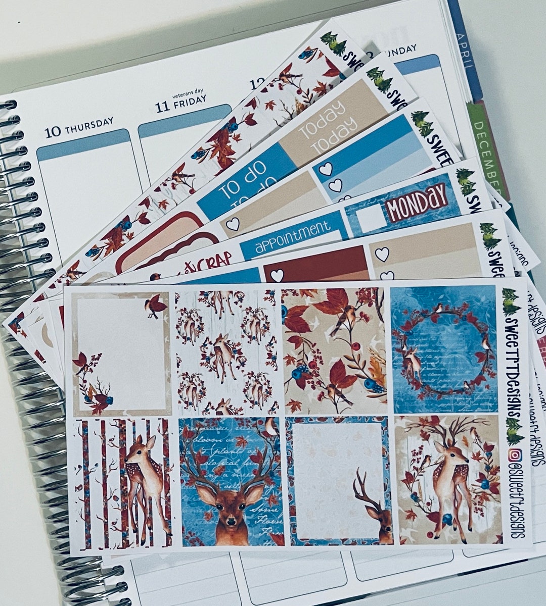 Deluxe Weekly Planner Stocker Kit - Etsy