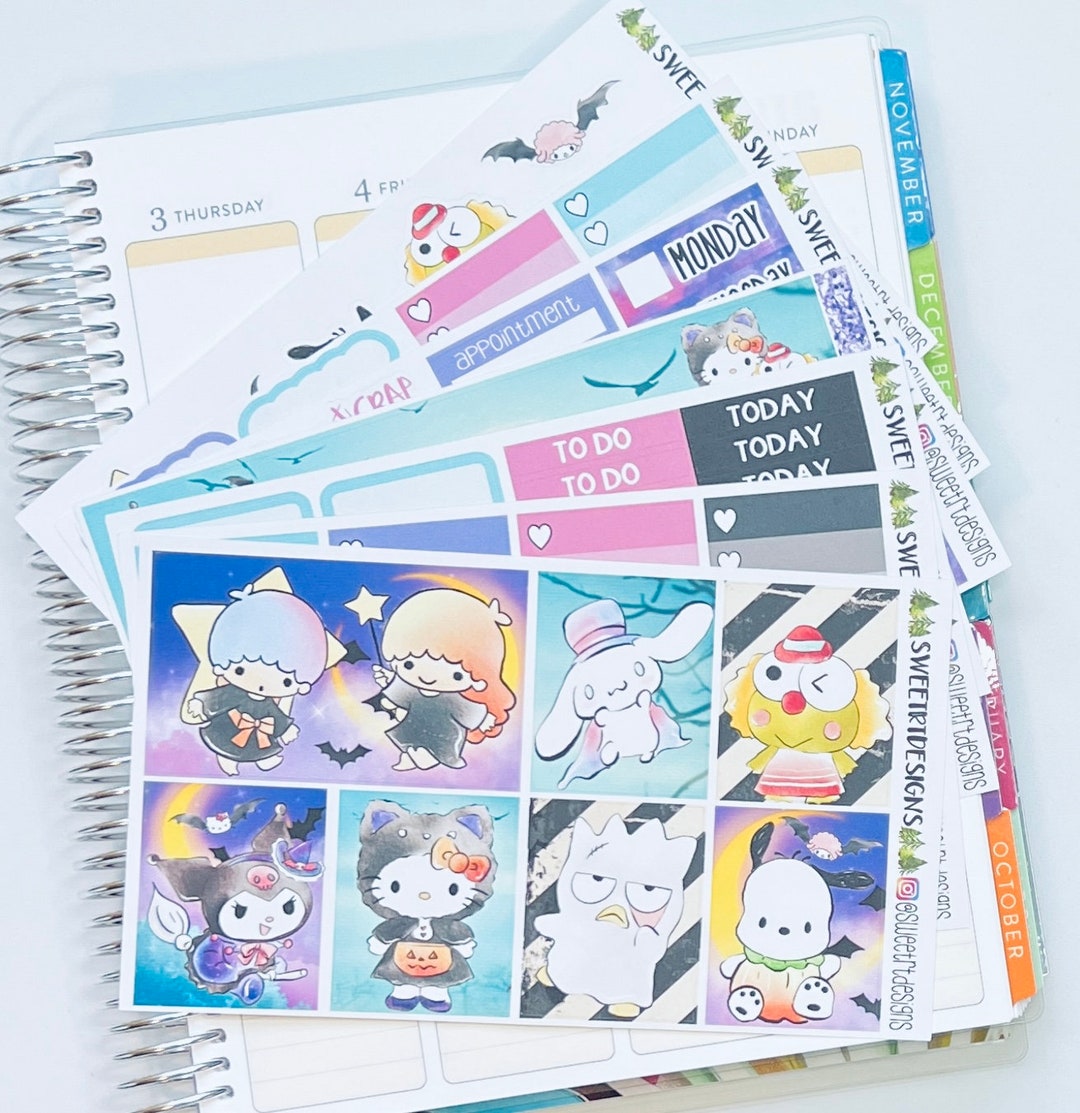 Deluxe 7 Pg Weekly Planner Sticker Kit - Etsy