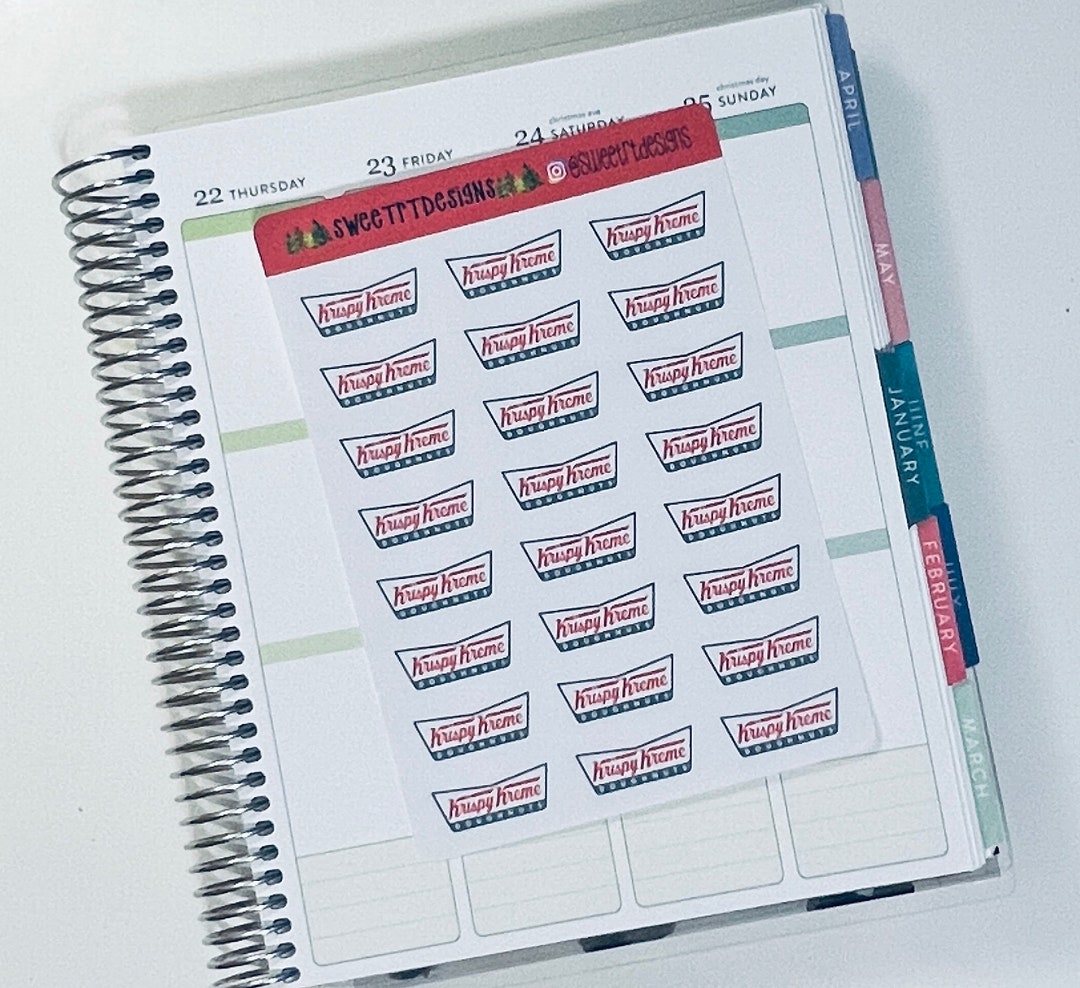 Fast Food Planner Stickers - Etsy