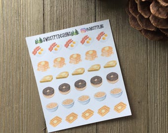 Breakfast Burrito Planner Stickers - Etsy