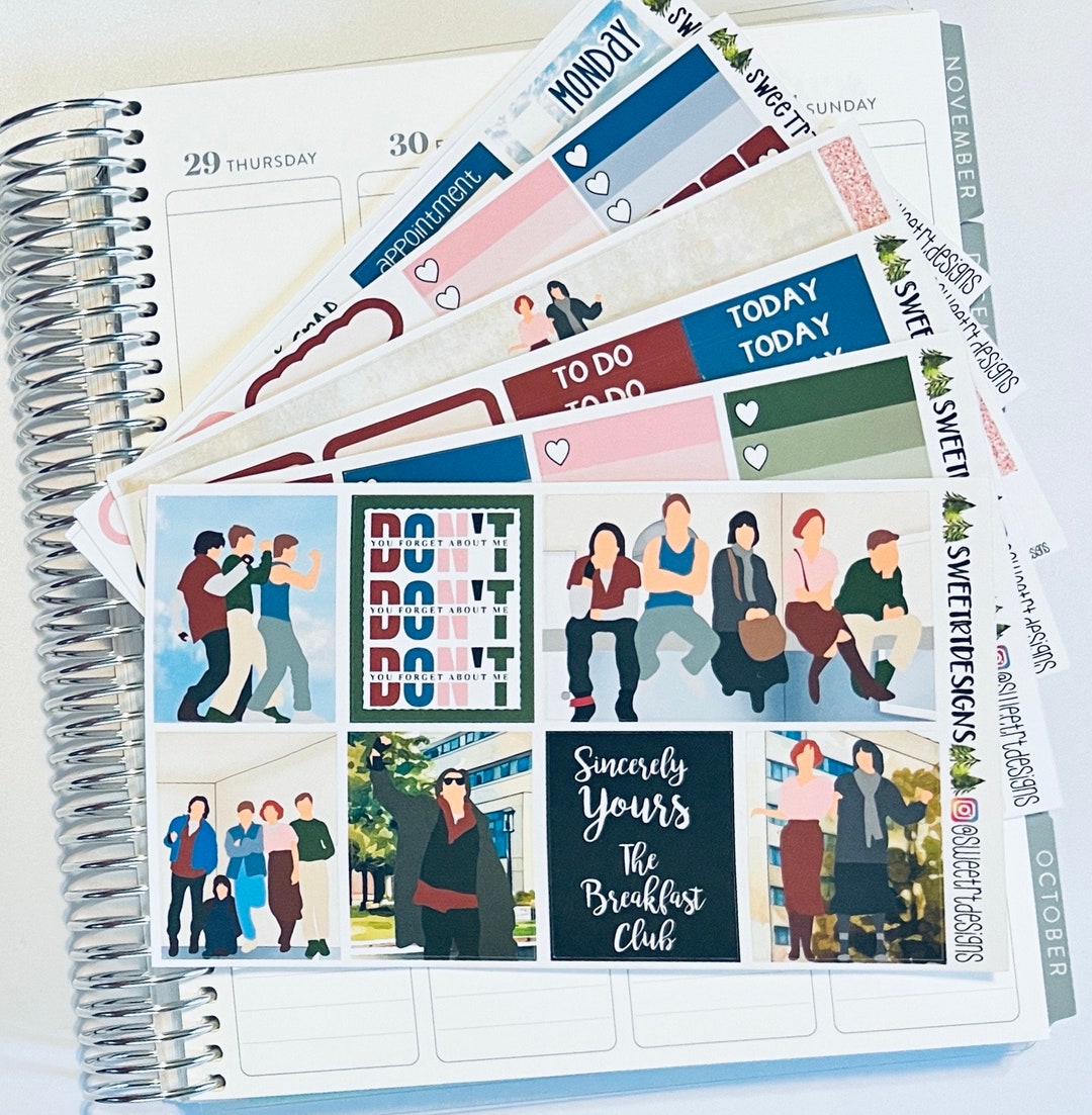 Deluxe Weekly Planner Sticker Kit - Etsy