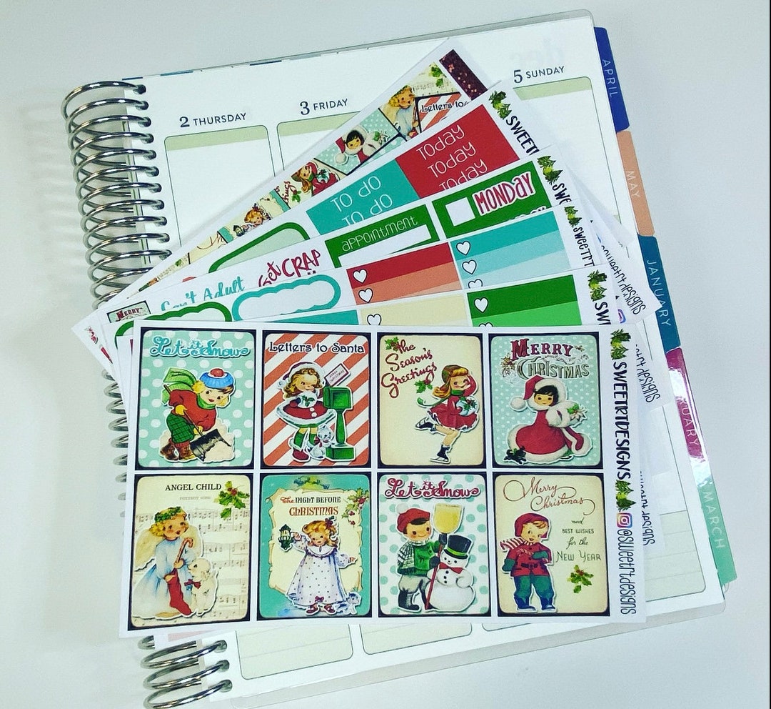 Deluxe Weekly Planner Sticker Kit - Etsy
