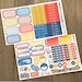Deluxe Weekly Planner Sticker Kit - Etsy
