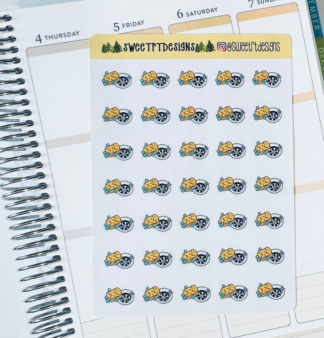 Clean Drain Planner Stickers - Etsy