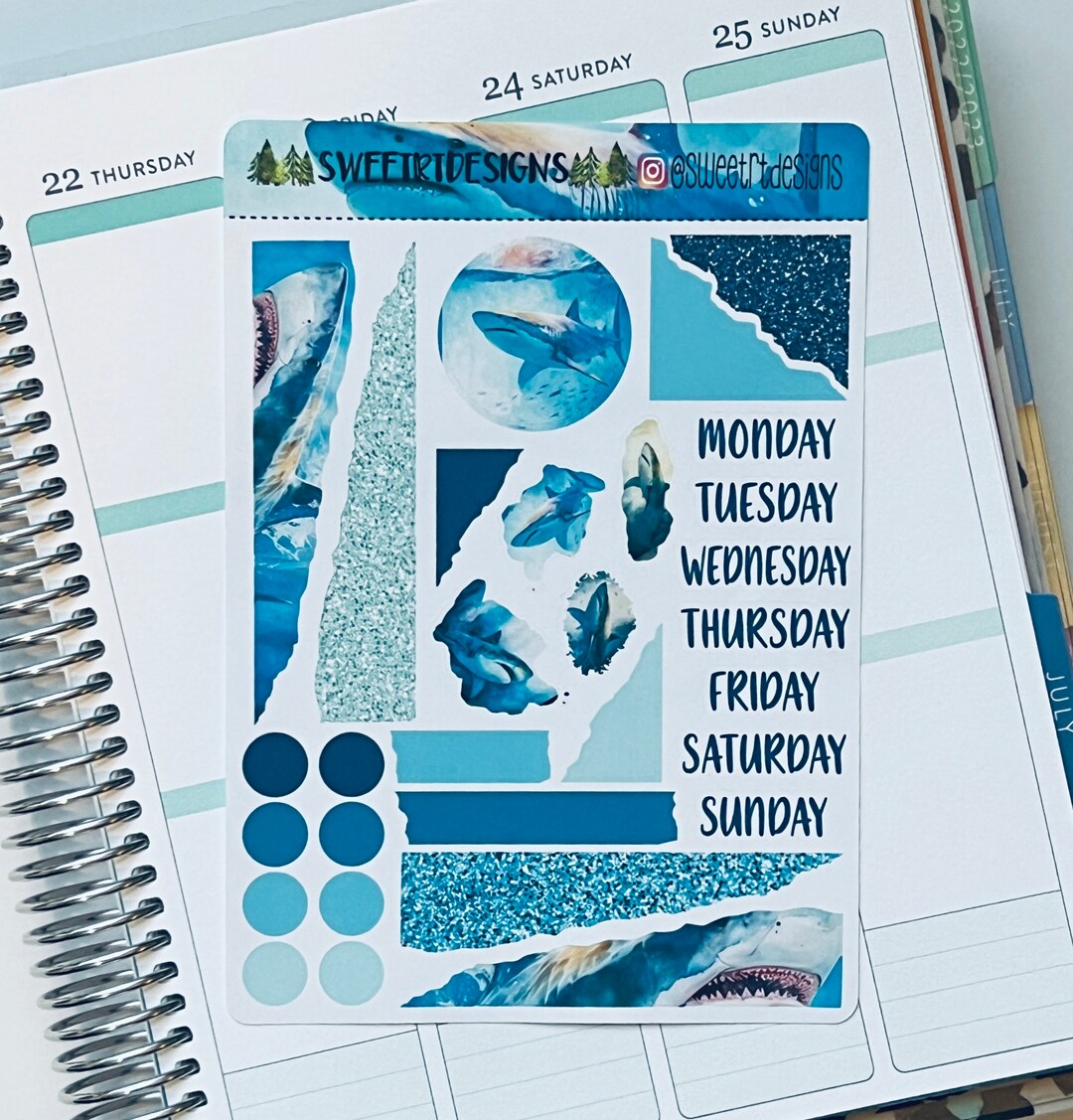 Shark Week Journal Kit - Etsy