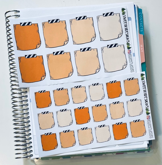 Functional Note Planner Stickers | Etsy