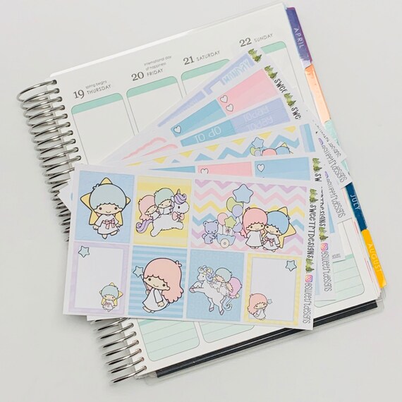 Deluxe Weekly Sticker Kit | Etsy