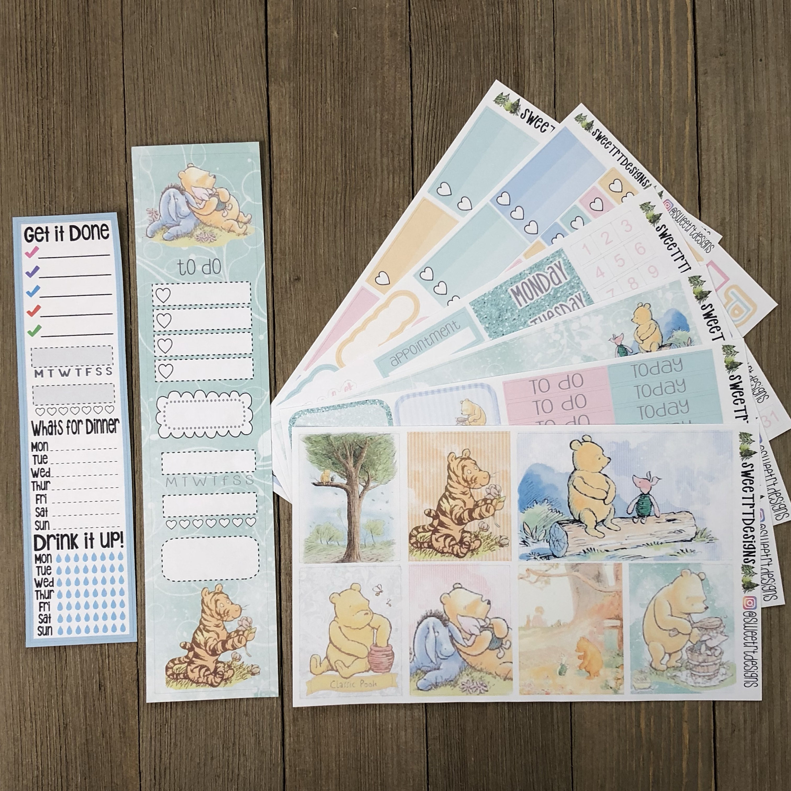 Deluxe Weekly Planner Sticker Kit | Etsy