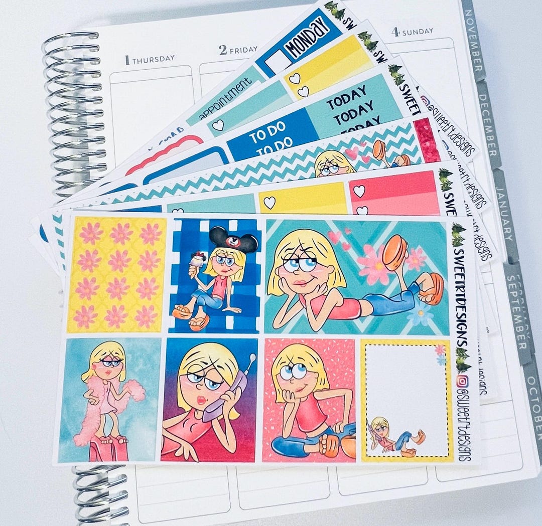 Deluxe Weekly Planner Sticker Kit - Etsy