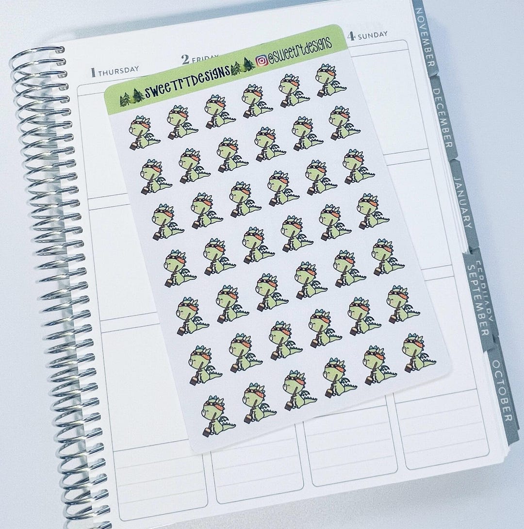 Sweetie the Dragon "sweeping the Floors" - Etsy