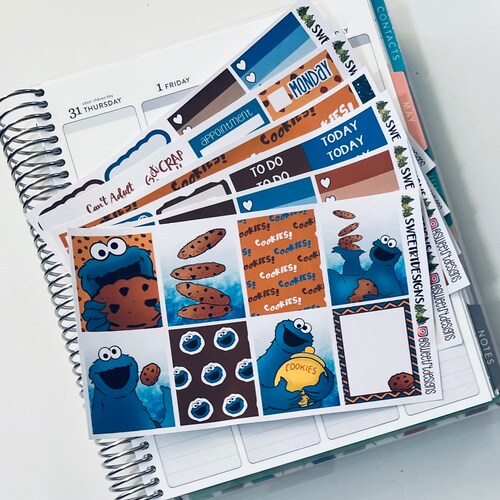 Deluxe Weekly Planner Sticker Kit - Etsy