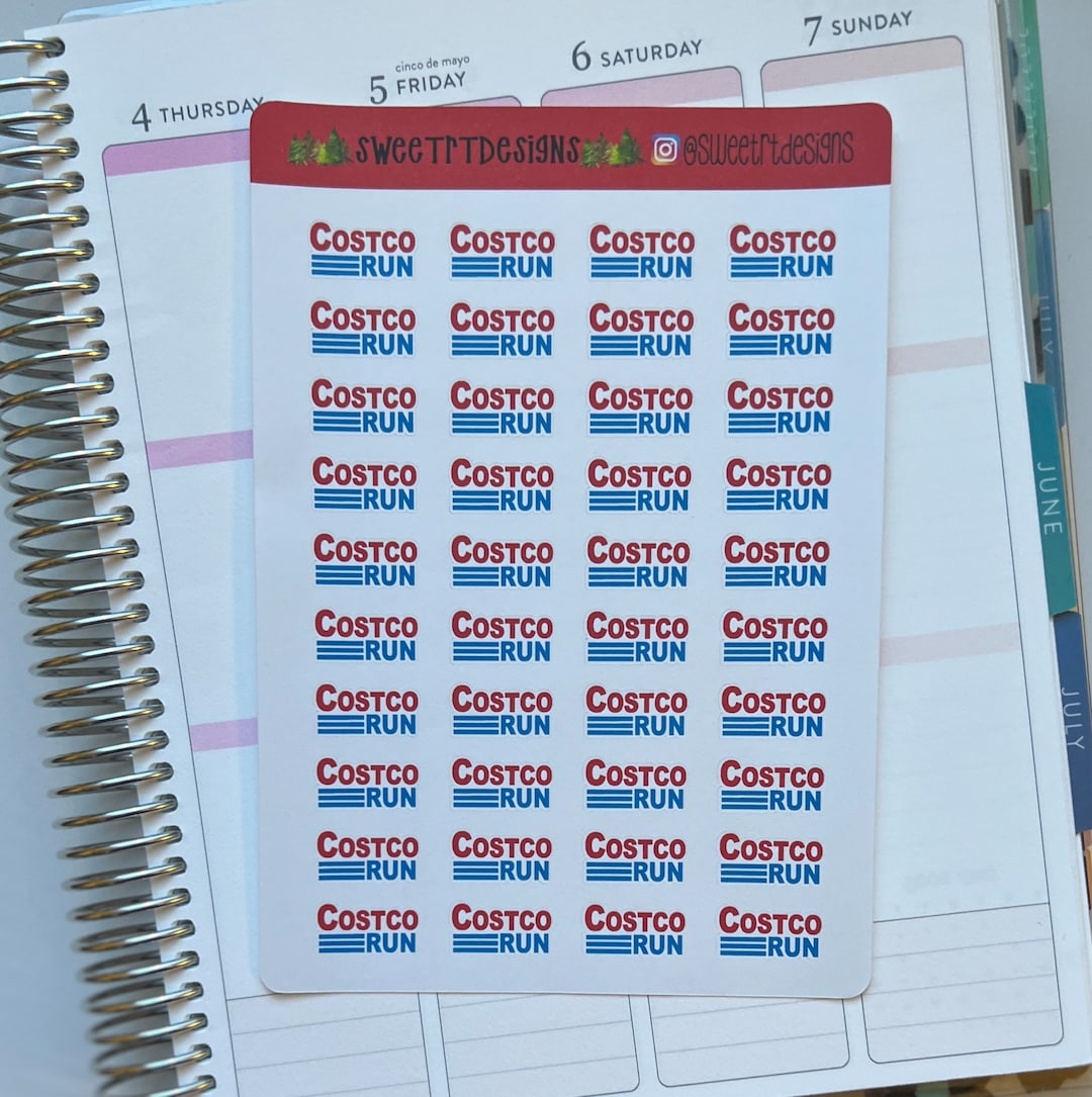 Functional Mini Shopping Planner Stickers - Etsy