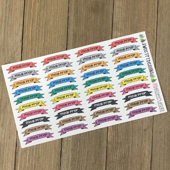 Functional Meal Prep Banners | Etsy