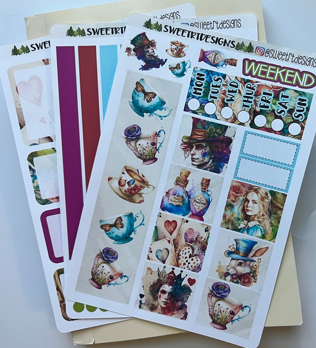 Hobonichi COUSINS Sticker Kit - Etsy