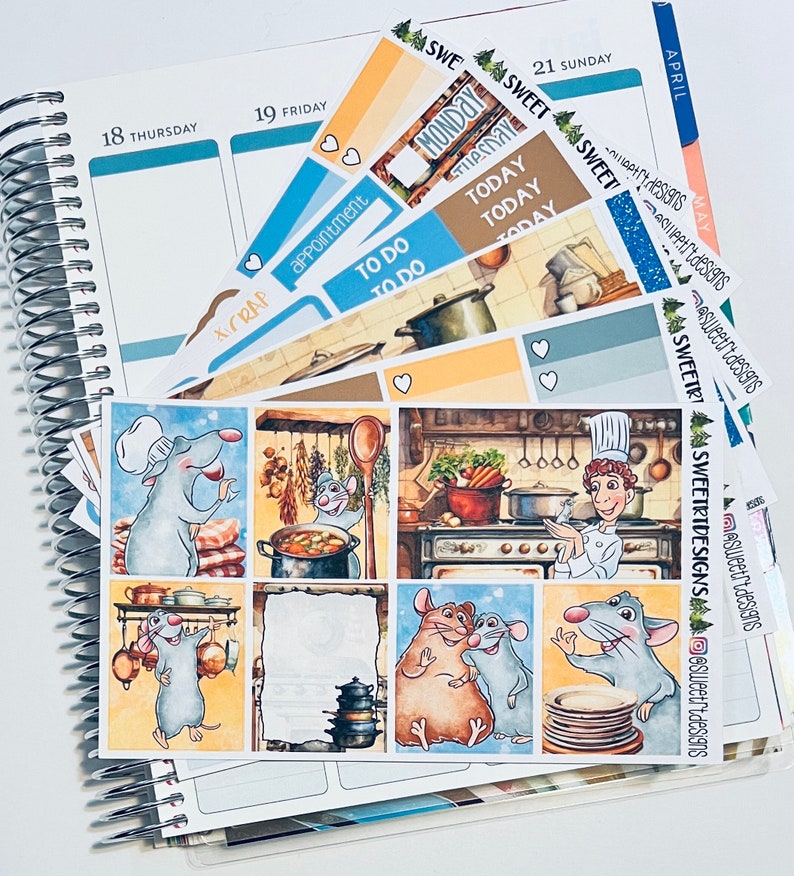 Deluxe Weekly Planner Sticker Kit - Etsy