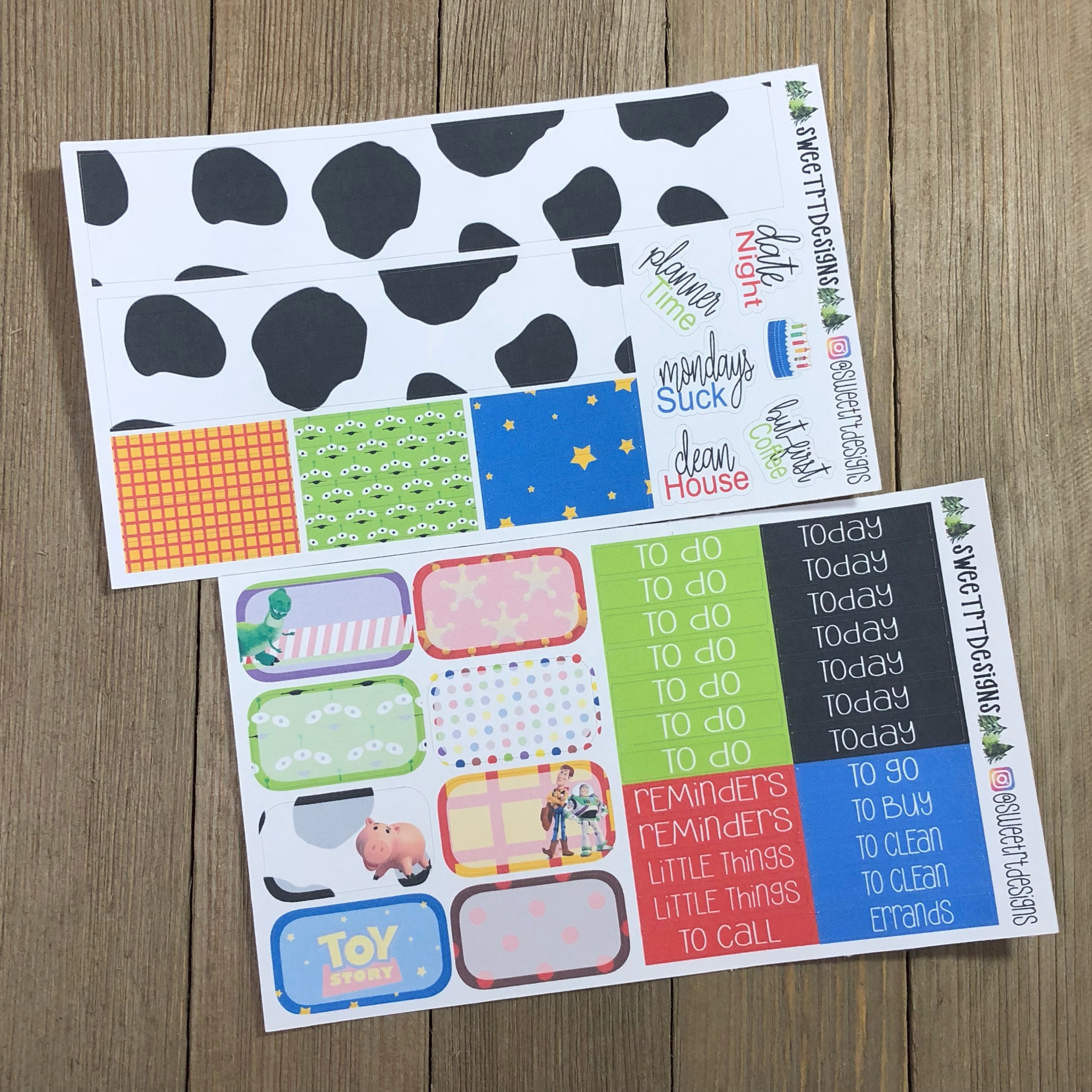 Deluxe Weekly Planner Sticker Kit | Etsy