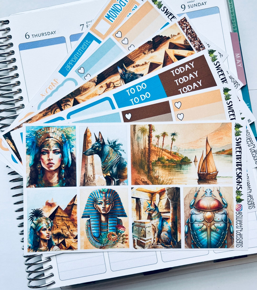 Deluxe Weekly Planner Sticker Kit - Etsy