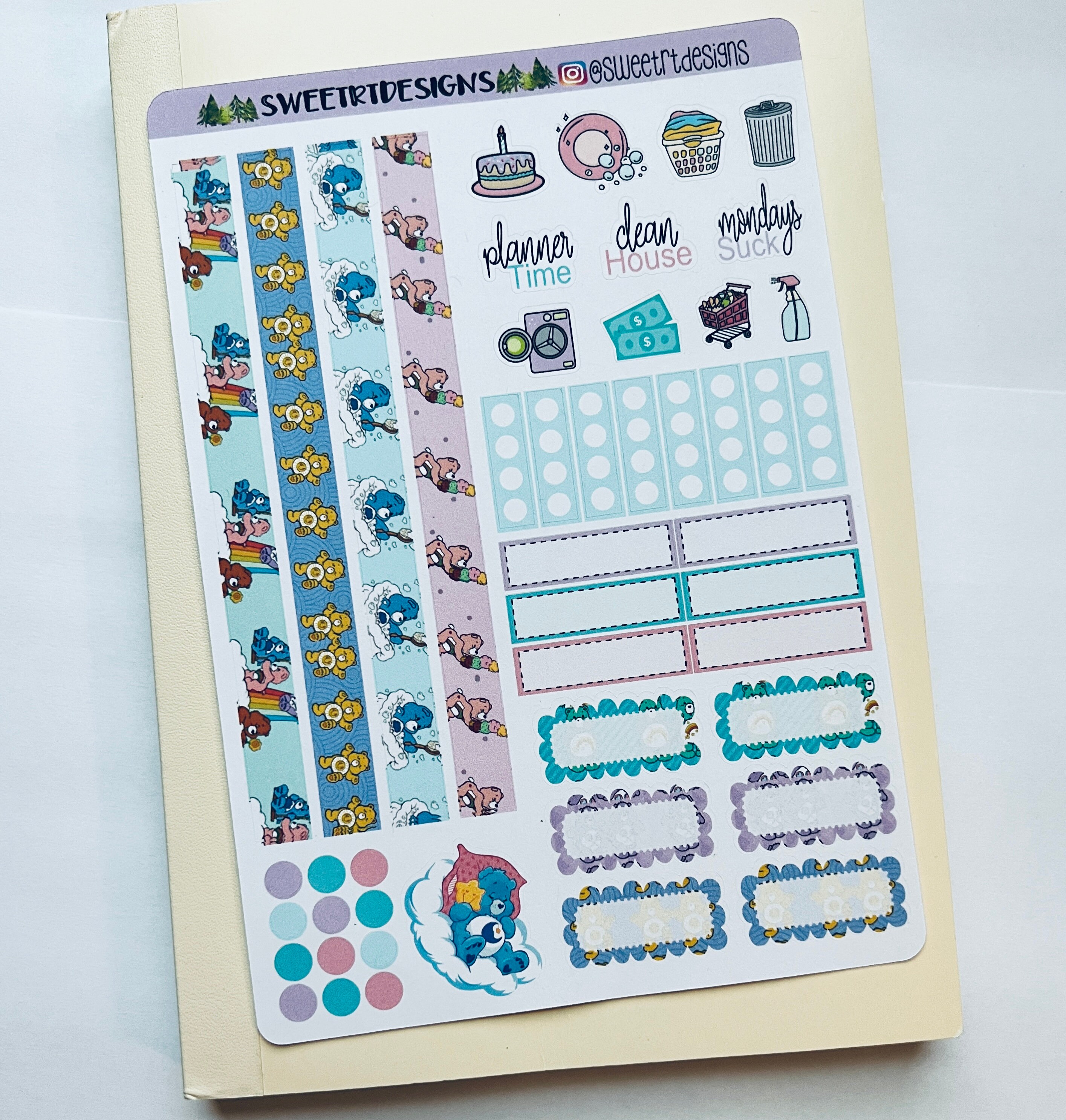 Hobonichi COUSINS Sticker Kit - Etsy